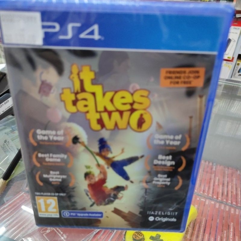 ps4 it takes two English Chinese r2 new and sealed rm99 same as in the ...