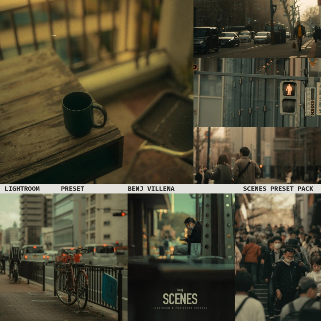 [MOBILE + PC] Benj Villena Preset - Scenes Preset Pack | Shopee Malaysia