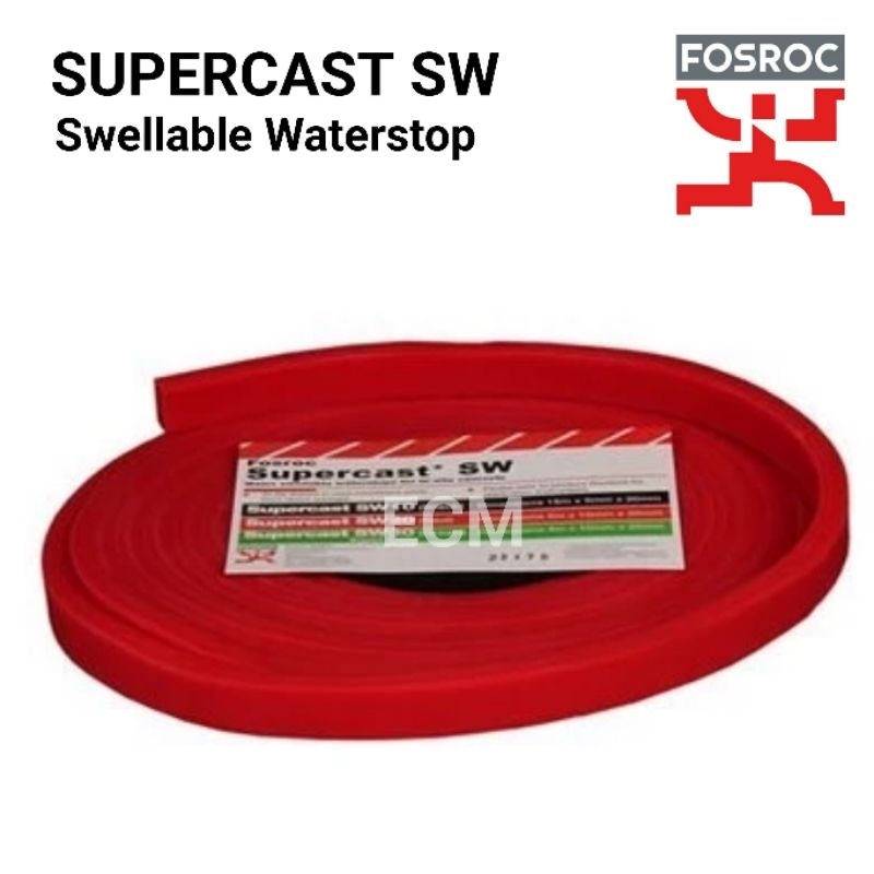 FOSROC SUPERCAST SW20 (20MM X 10MM) SWELLABLE WATERSTOP | Shopee Malaysia