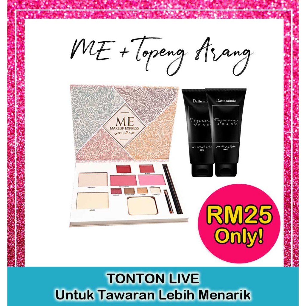 Set Makeup Express + Free 2 Topeng Arang (PROMOSI HARI MALAYSIA ...