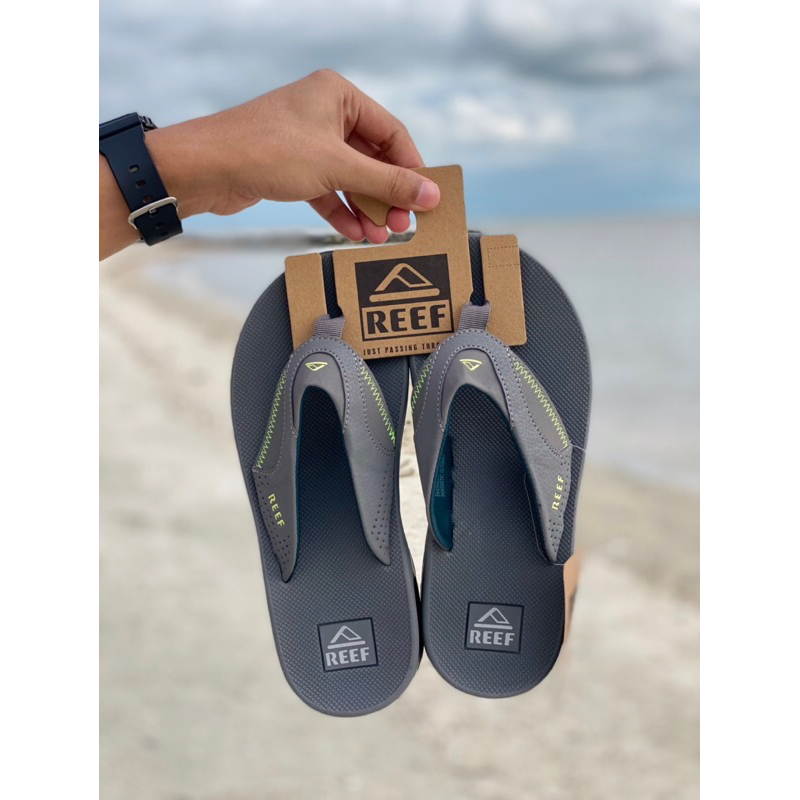 REEF FANNING GREY GREEN | Shopee Malaysia