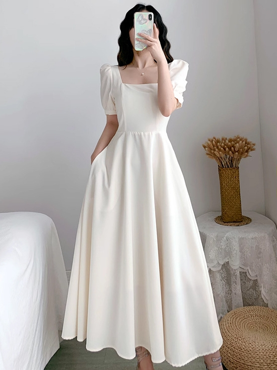 Dress Prom Elegant Gaun Pesta Party Ball Gown Night Gown for Women Full ...