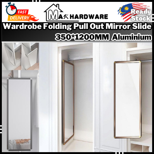 Revolve Wardrobe Pull Out Mirror Slides Wardrobe Cupboard Pull Out ...