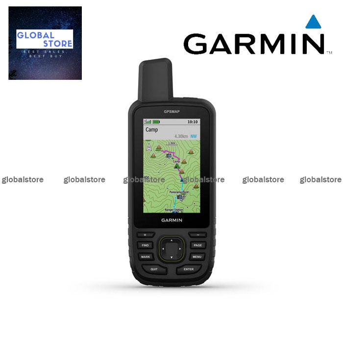 Garmin GPSMAP 67 Multi-GNSS Position Satellite Image Lifetime Handheld ...