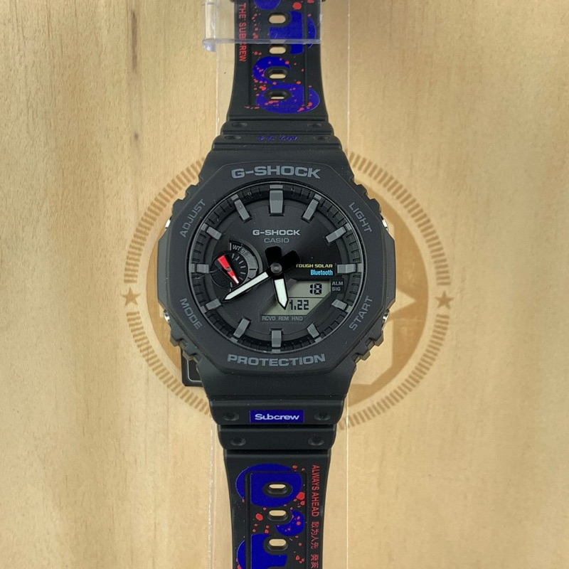 Casio G-Shock 40th Anniversary X Subcrew GA-B2100SBC includes ...