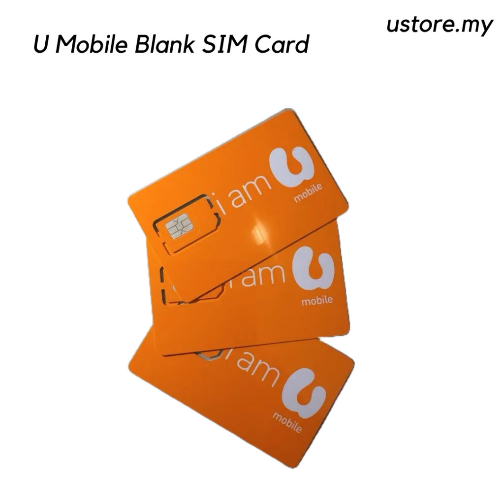 U Mobile Blank SIM Card 3 in 1 - Nano Micro Standard Size | Shopee Malaysia