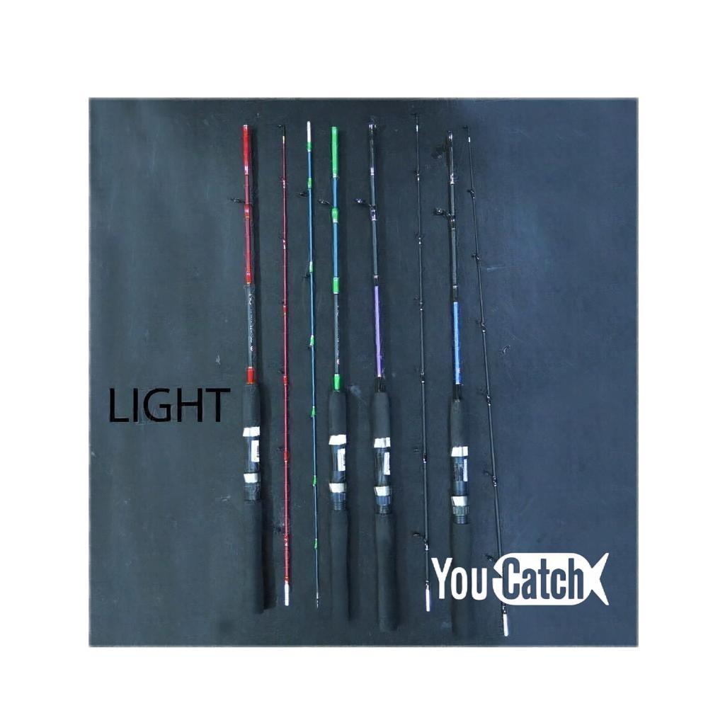 YOUCATCH Torikumu Ebi Light Series 3’8” to 6’ Fiber Composite Blank ...