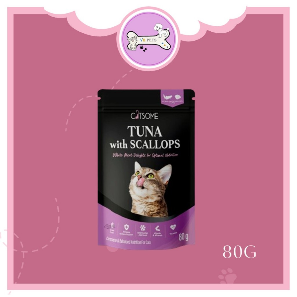 Catsome Wet Food Pouch 80G / Sniffly Wet Food Pouch 70G - Grain Free ...