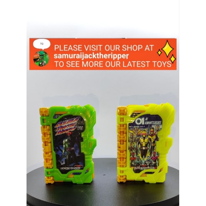 *kamen rider saber DX kamen rider w and zero-one wonda ridebook ...