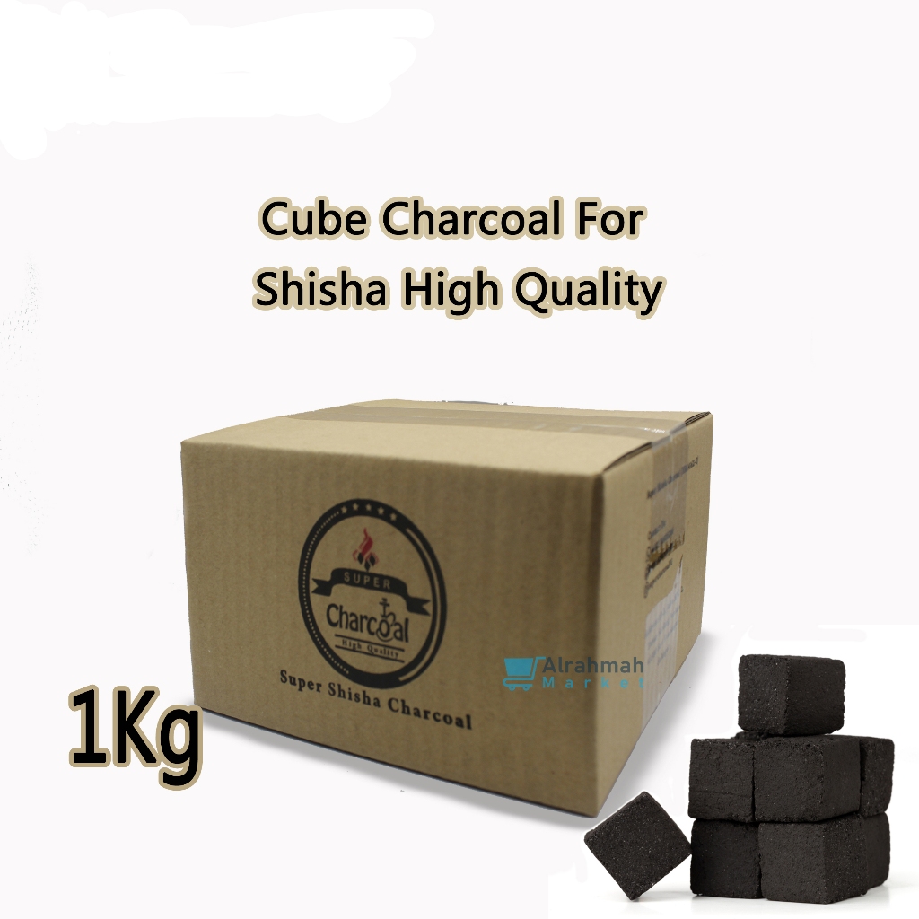 Cube Charcoal For Super Charcoal 1kg - CHARCOAL BBQ | Shopee Malaysia