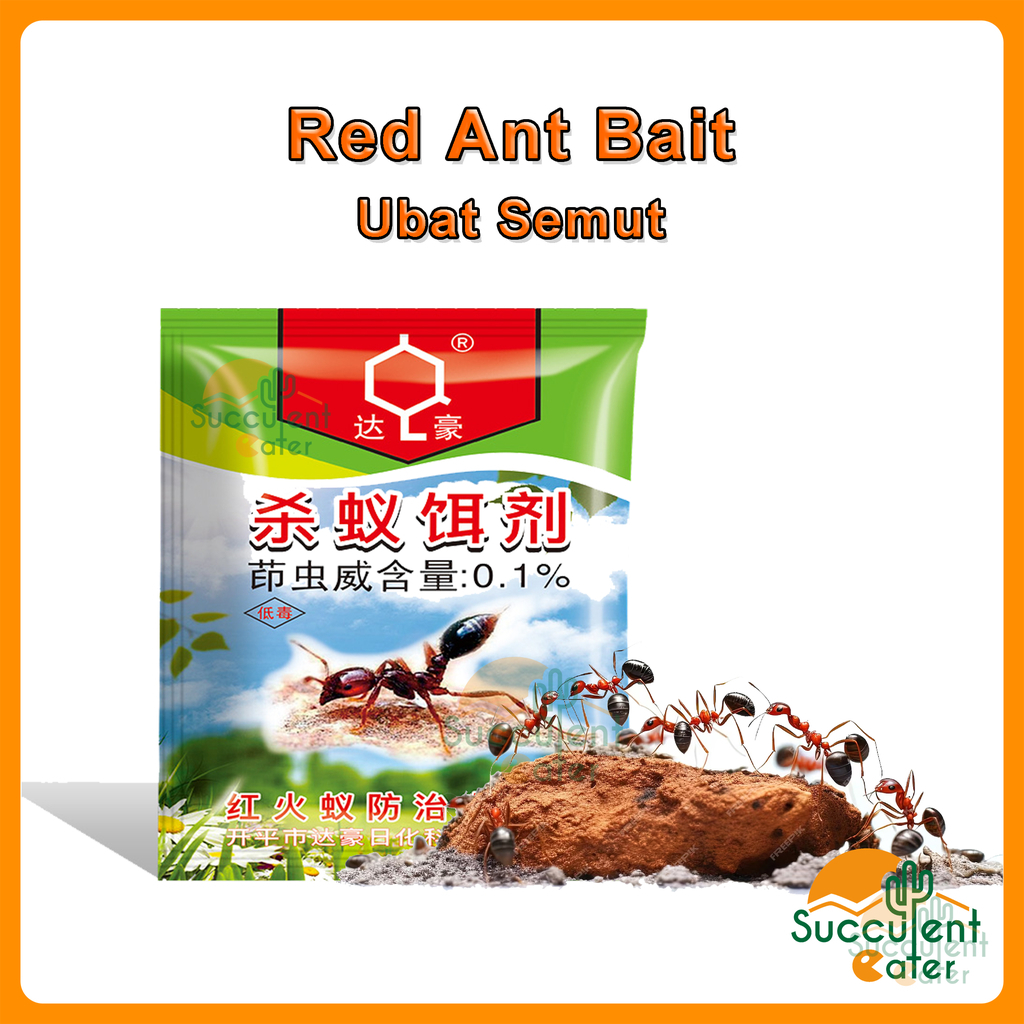 Red Fire Ant Insect Bait Ubat Racun Semut Api Merah 红蚁红火蚁杀饵剂 | Shopee ...