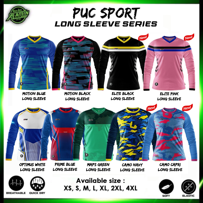 Long Sleeve | PUC PRIME Blue, MAPS Green, OPTIMUS White, MOTION Blue ...