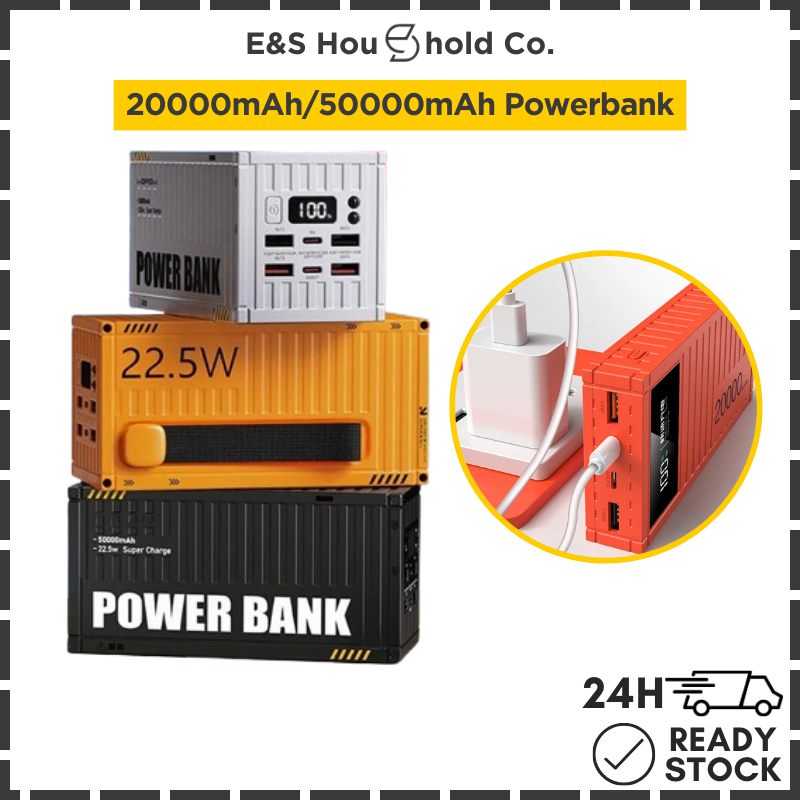 [20000mAh/50000mAh Powerbank] 66W + PD20W Super Fast Charging Powerbank ...