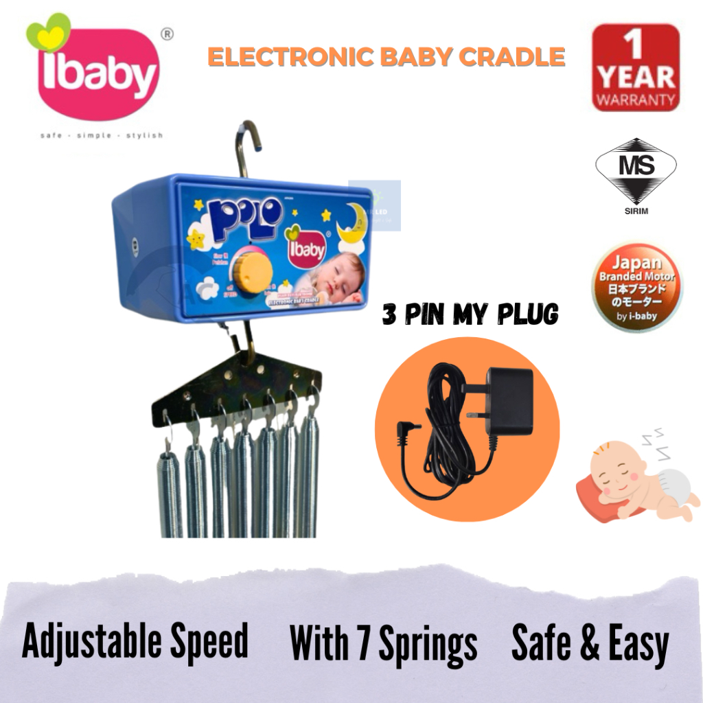 I-BABY ELECTRONIC BABY CRADLE | BABY CRADLE ADAPTER | BUAIAN BAYI ...