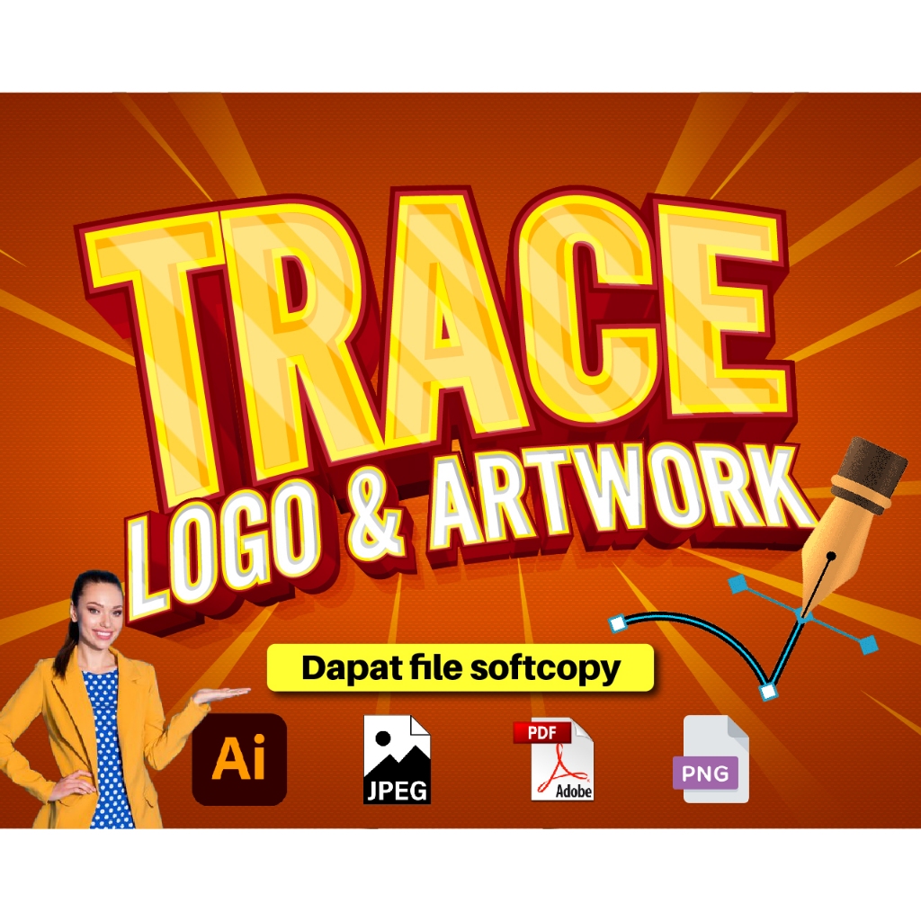 Upah Trace Logo, Image & Artwork. Servis_Trace_Logo,Tukar_Warna_Logo ...