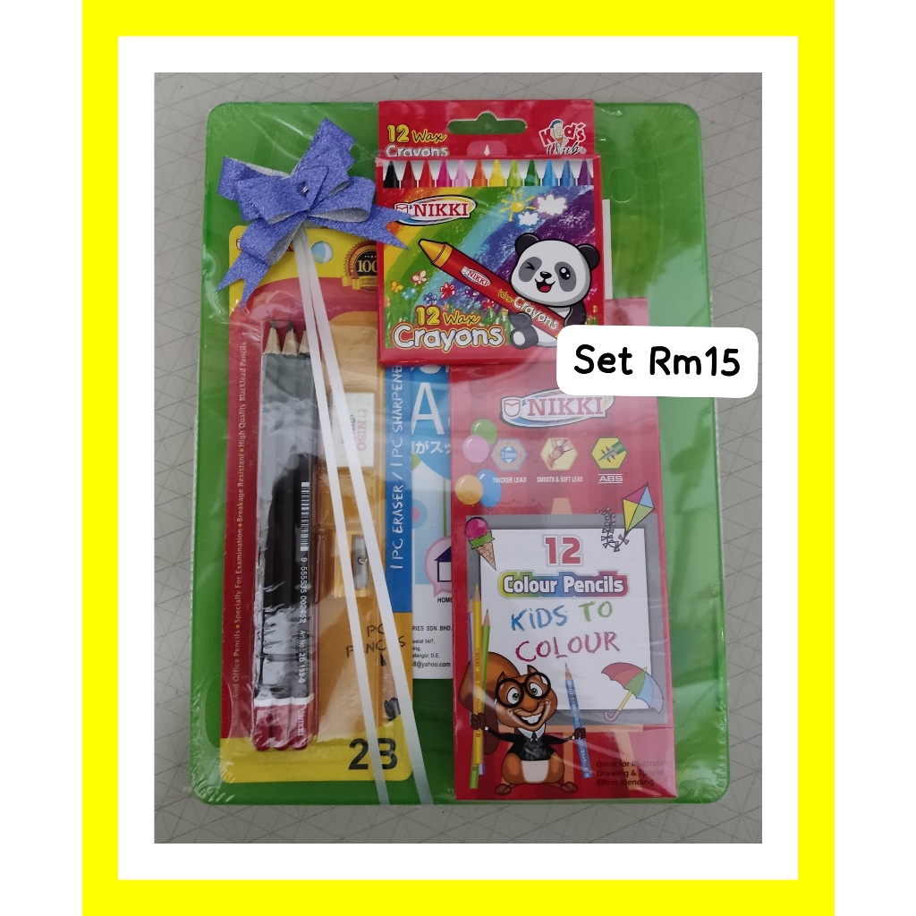 *BARU* MyB : SET RM 15 - HAMPER HADIAH ALAT TULIS MURAH + BUNGKUS ...