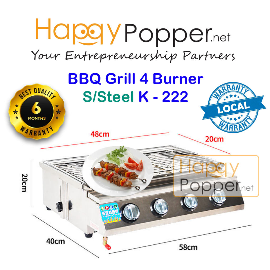 Commercial Stainless Steel BBQ Barbecue Roaster Non Stick Roast Satay ...