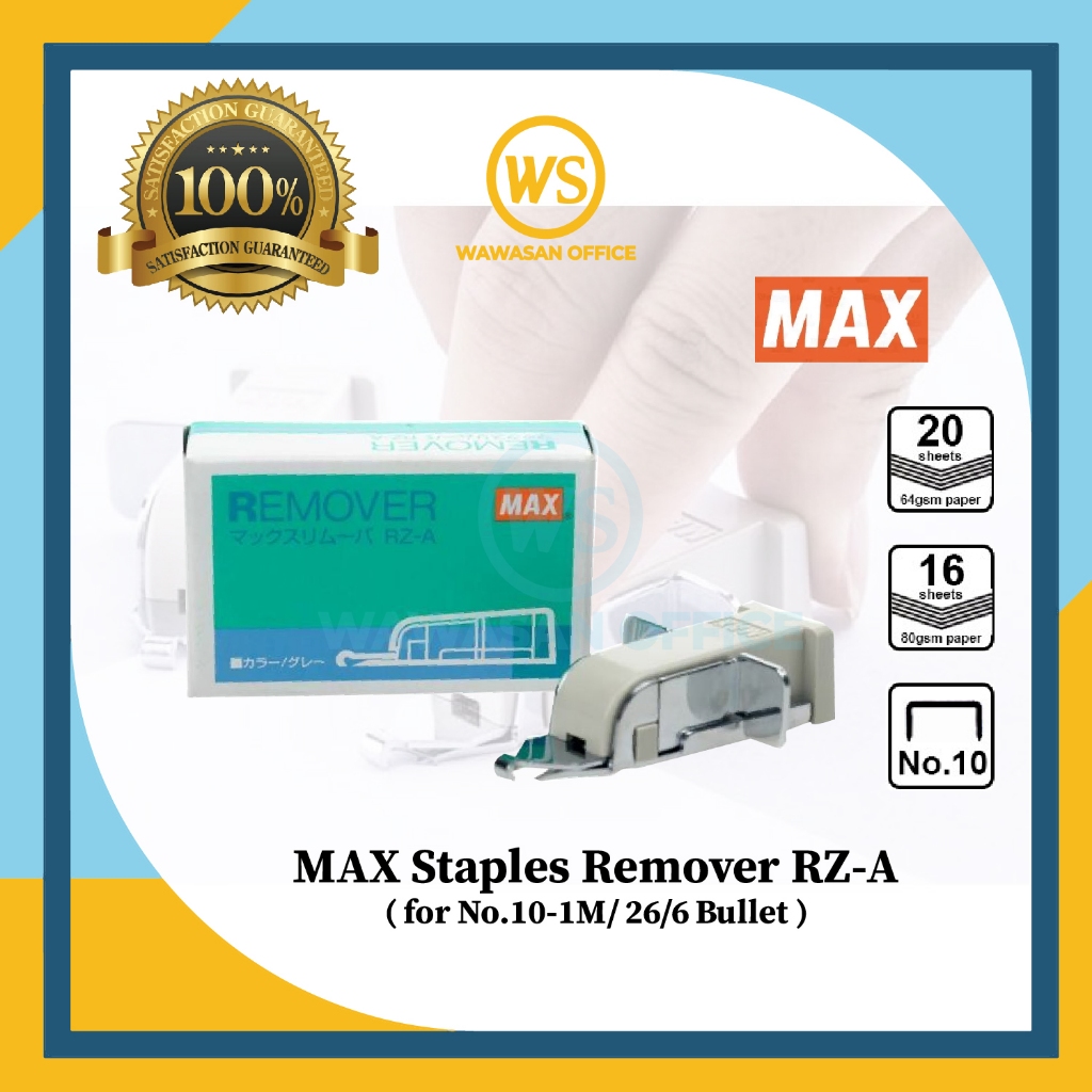 Max Remover RZ-A / Staples Remover / Stapler Removal | Shopee Malaysia