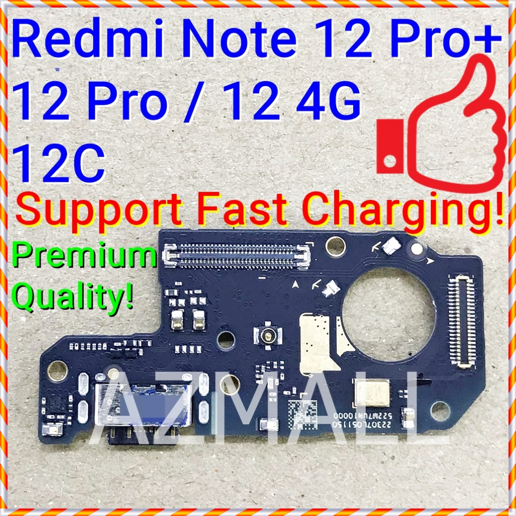 (120W) NEW ORI SIM Charging Port IC Board MIC Ribbon for Xiaomi Redmi ...