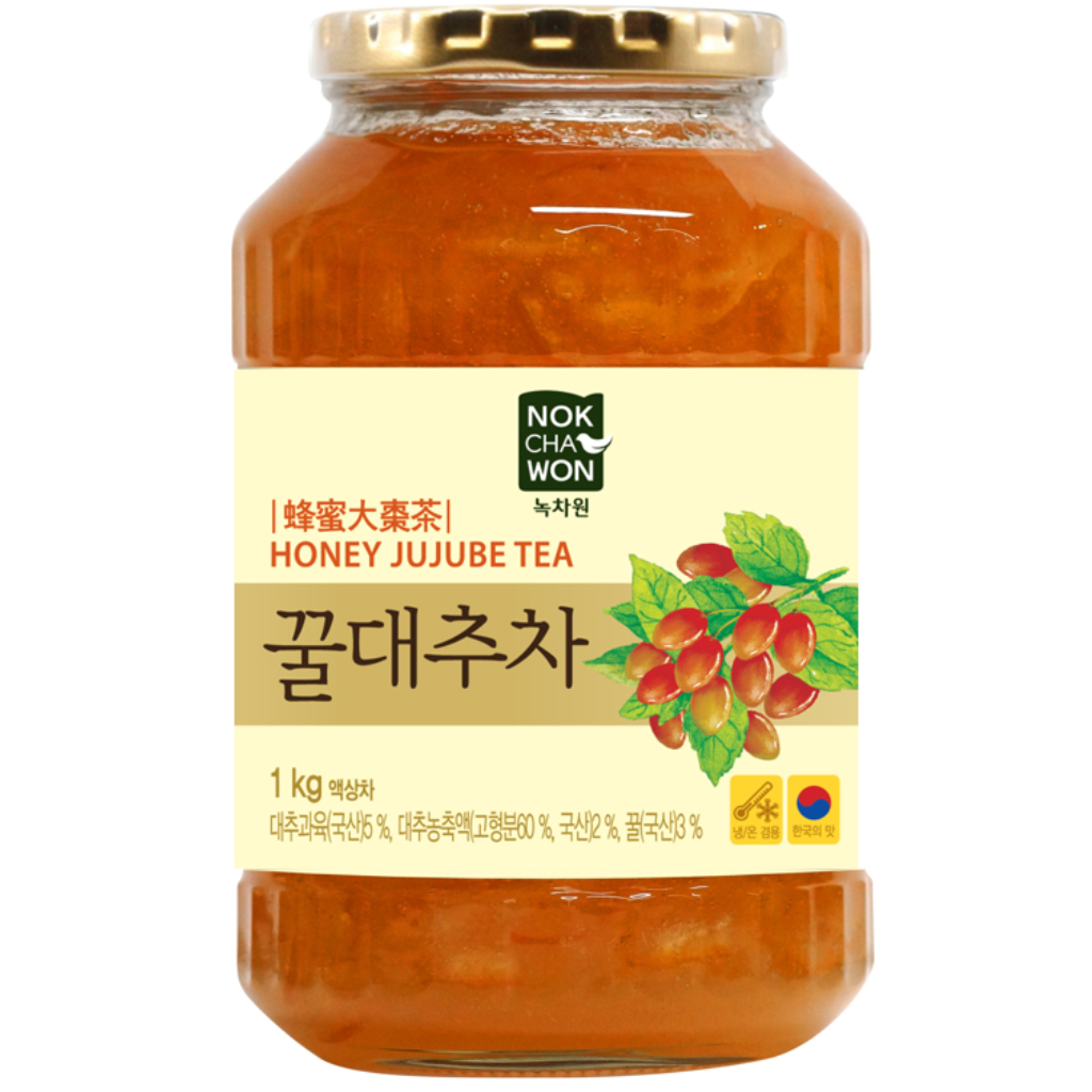 NOKCHAWON HONEY JUJUBE TEA 1KG | Shopee Malaysia