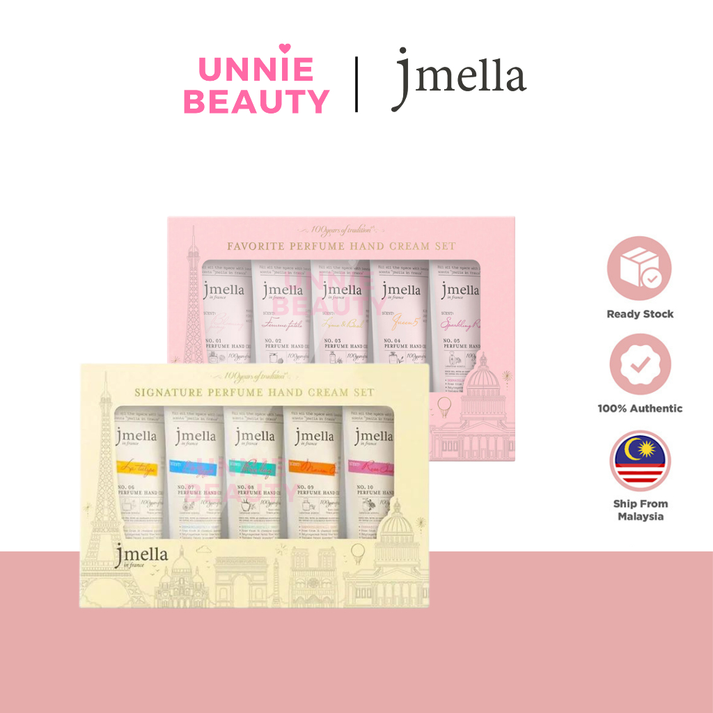 Jmella Favorite / Signature Perfume Hand Cream Set 5x10ml | Shopee Malaysia