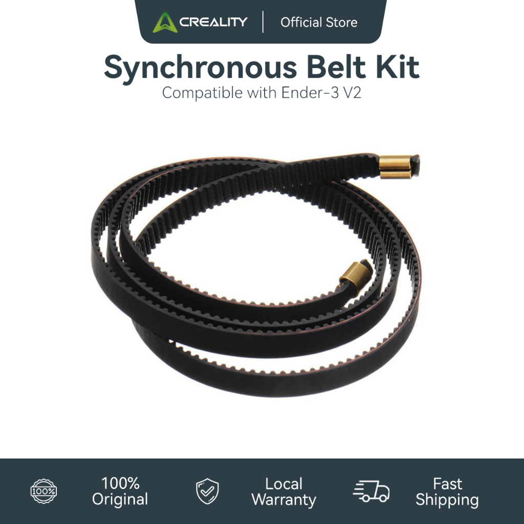 Creality Synchronous Belt Kit for Ender-3 v2 3D Printer (1000mm ...