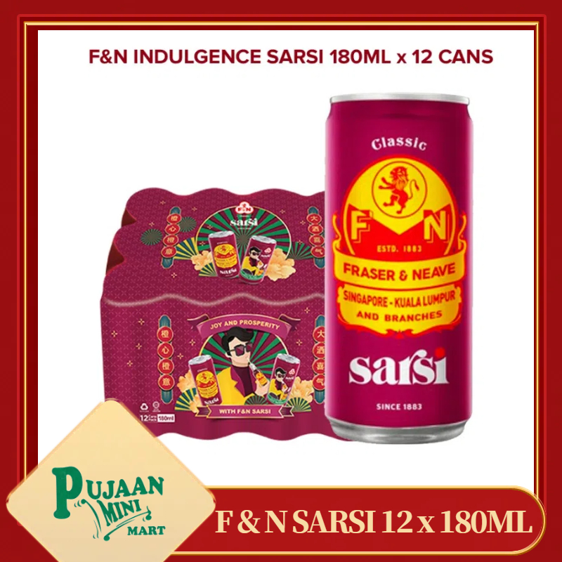 CNY 2024 FN INDULGENCE SARSI 12x180ML | Shopee Malaysia