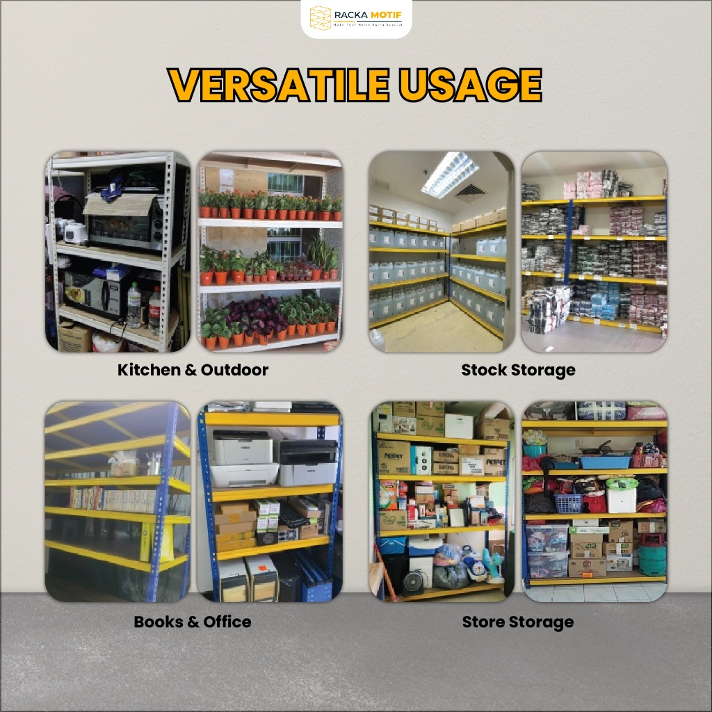 Rack A Motive Boltless Rack Texture Black Level 3 Boltless Rack Storage ...