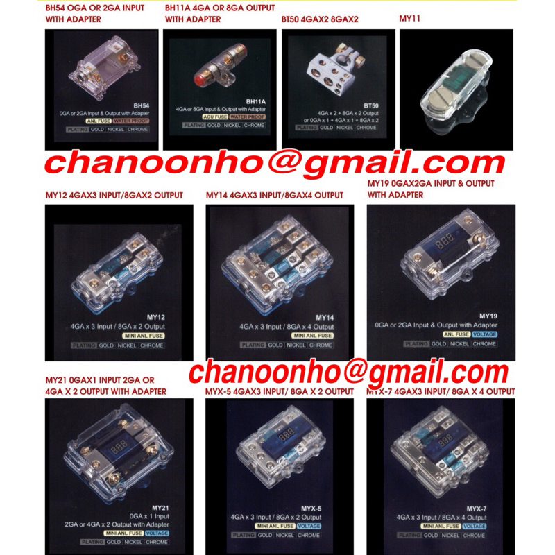 HIGH PERFORMANCE CIRCUIT DIGITAL DISPLAY FUSE BOX HOLDER CAR AUDIO ...