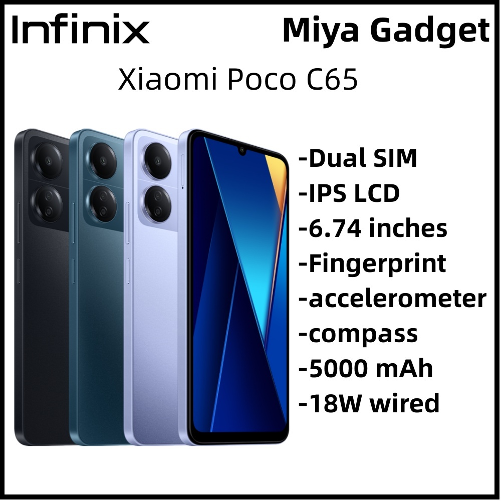Xiaomi Poco C65 4G 6GB RAM + 128GB ROM l 8GB RAM + 256GB ROM l 1 Year Warranty Xiaomi Malaysia ...