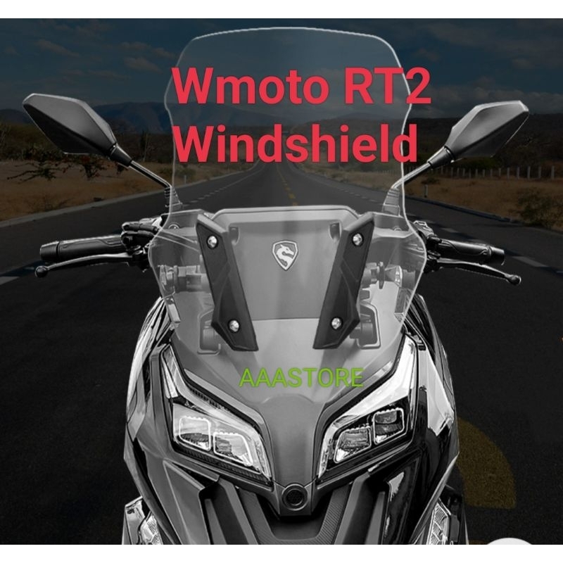 Wmoto RT2 windshield(53/58/63/68CM Height) | Shopee Malaysia