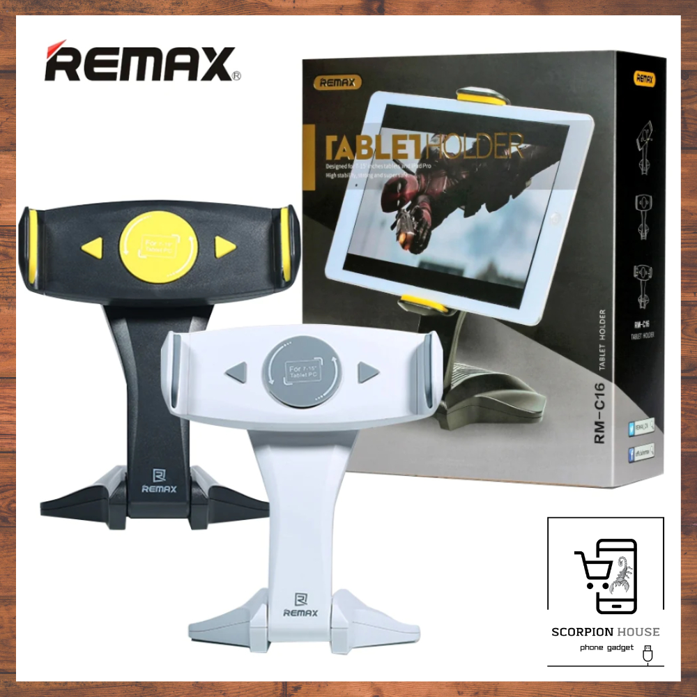 REMAX RM-C16 CAR & DESKTOP HOLDER 📍 APPLICABLE 7-15inch 📍 TABLET HOLDER ...