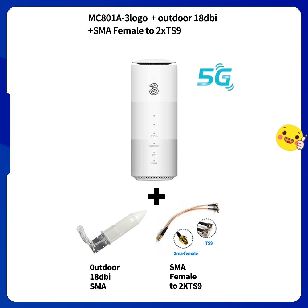 ZTE MC801A-3logo, 5G LTE WIRELESS MODEM,SPEED TO 3.8Gbps, 5G Sim CARD ...
