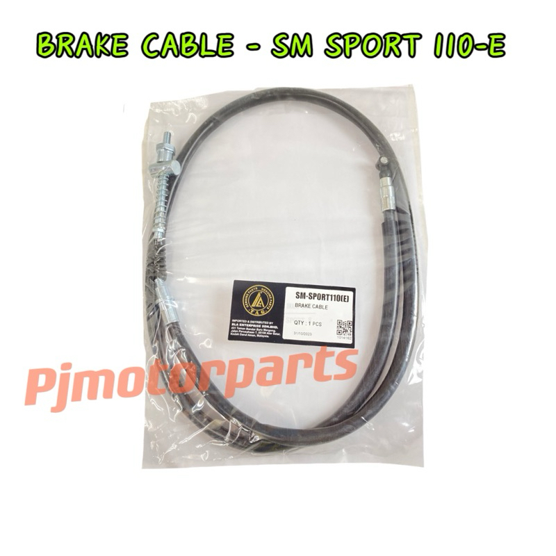 SM SPORT 110-E / SM SPORT110E - FRONT BRAKE CABLE / DEPAN BREK TANGAN ...
