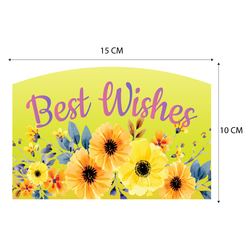 Best Wishes Card - FBD002 Best Wishes (Cardboard - Grey) | Shopee Malaysia