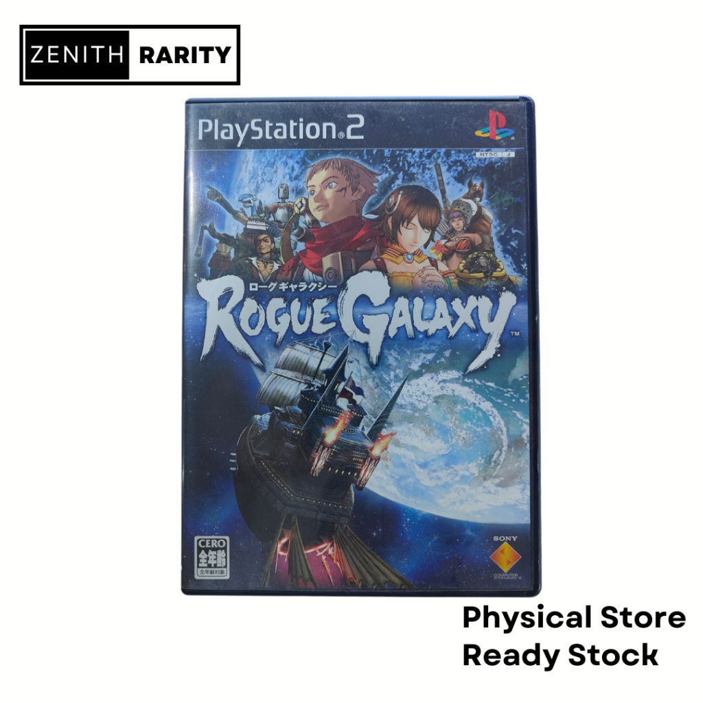 Zenith Rarity Sony Playstation 2 PS2 game Rogue Galaxy | Shopee Malaysia