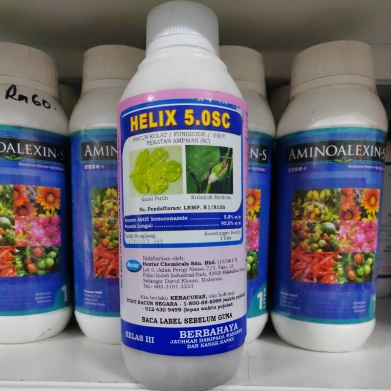 Hexaconazole Hextar Helix 5.0sc 1L/ Racun Hawar Daun/Kulat Akar Putih ...