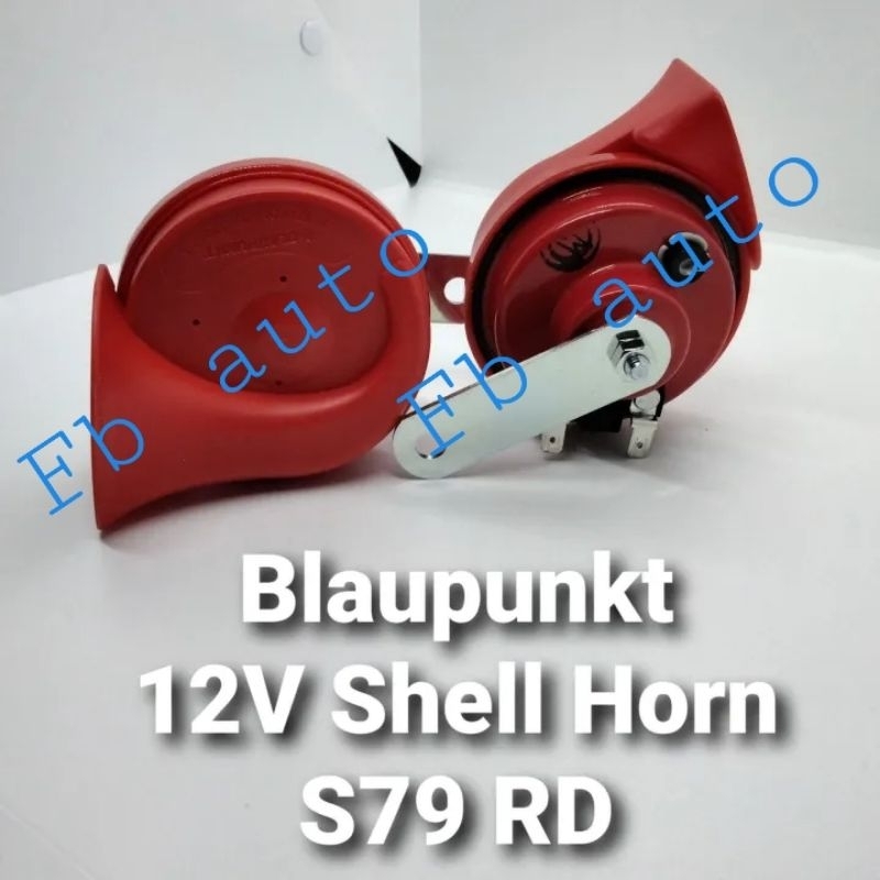 Blaupunkt 12V shell horn S79 RD (2PCS/SET/BOX) | Shopee Malaysia