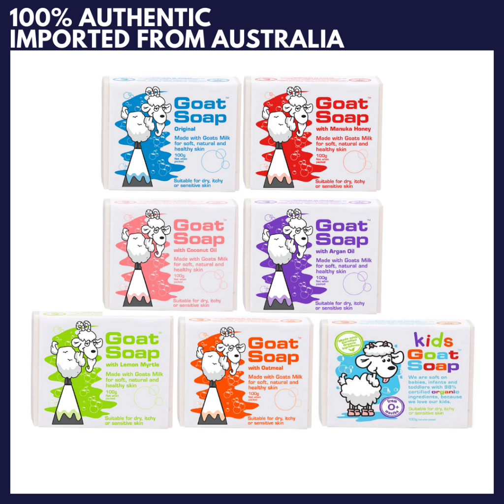[Goat Australia] Goat Soap Organic 100g 1pcs - Original/Manuka Honey ...