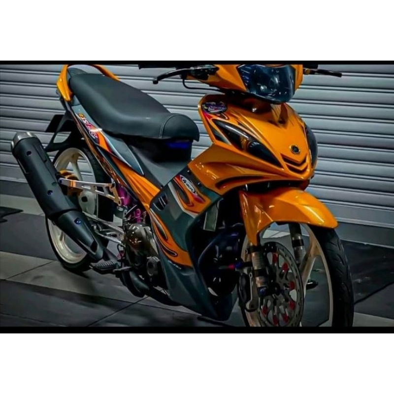 COVER SET YAMAHA LC 135 V1 SIAP PASANG STICKER | Shopee Malaysia