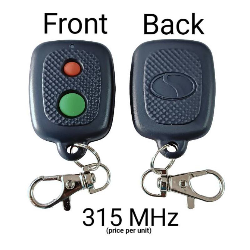 Perodua Myvi Alza Remote 433.92MHz (Included 27A Slim Battery) | Shopee ...