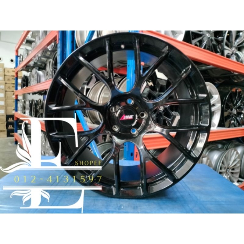 USED SPORT RIM 19 INCH ATOMIC RM1880 4PC RIM VELLFIRE X70 CX5 CRV ...
