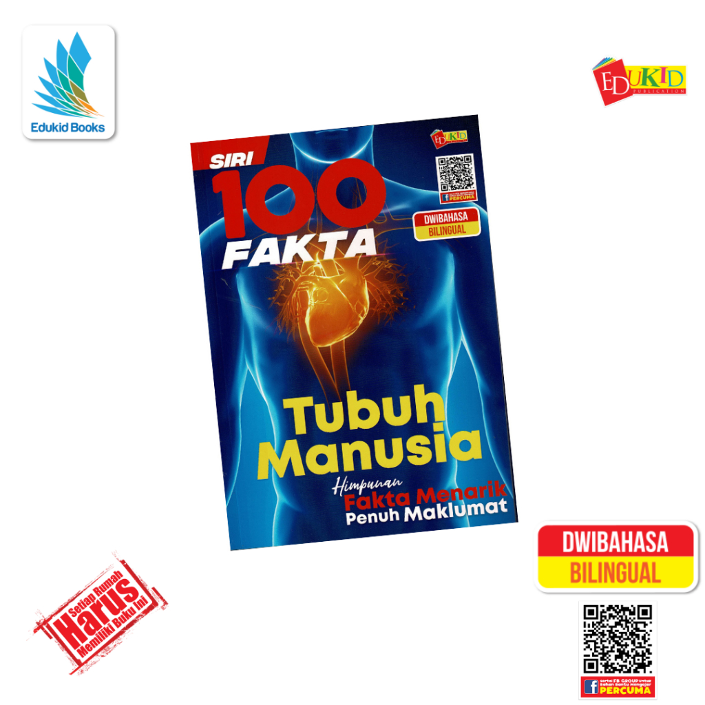 BUKU SIRI 100 FAKTA-Fakta Menarik-Buku Fakta Dunia-Fakta Tubuh Manusia ...