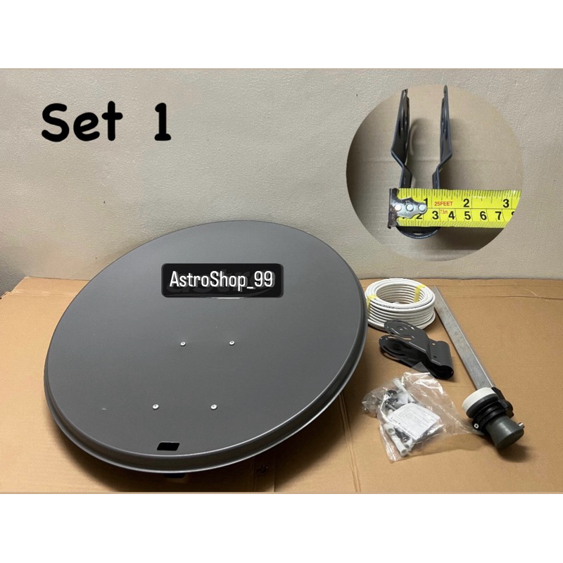 READY STOCK !!!! 100% ORIGINAL SATELLITE DISH ODU OUTDOOR UNIT PIRING ...