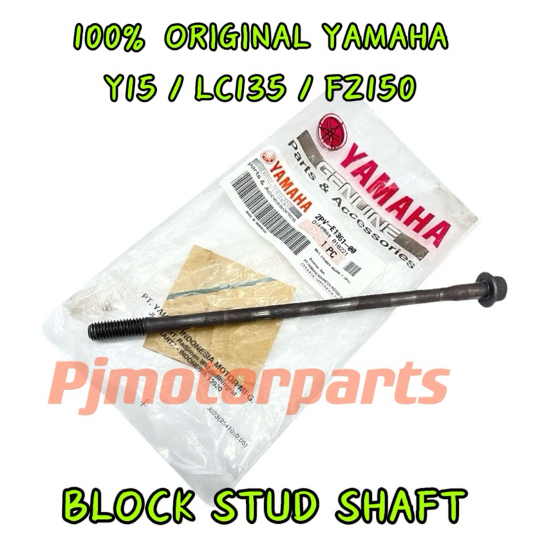 Y15 Y15ZR LC135 FZ150 FZ150i ( 100% ORIGINAL YAMAHA ) BLOCK STUD SHAFT ...