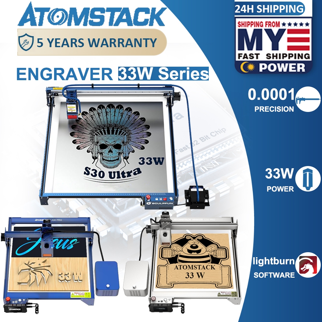 ATOMSTACK&SCULPFUN A30 Pro/S30 Ultra/X30 Pro Laser Engraving Machine ...