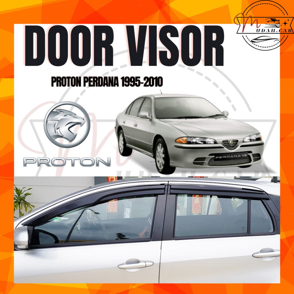 Proton Perdana ( 1995-1998 ) Door Visor Air Press Window Mugen Style ...