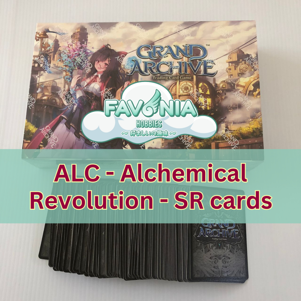 Grand Archive TCG | GATCG | Alchemical Revolution | ALC SR | SR Cards ...