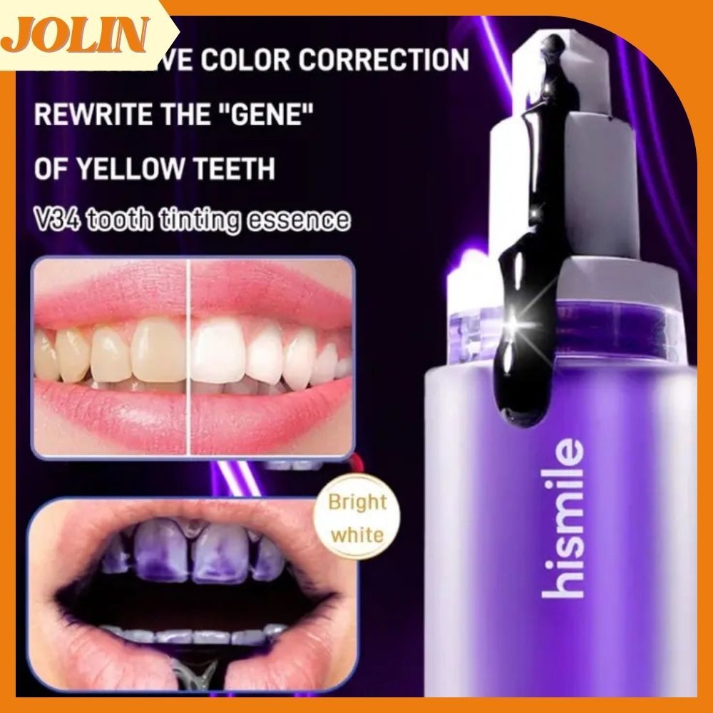Hismile V34 Toothpaste Purple Color Corrector Toothpaste For Teeth ...