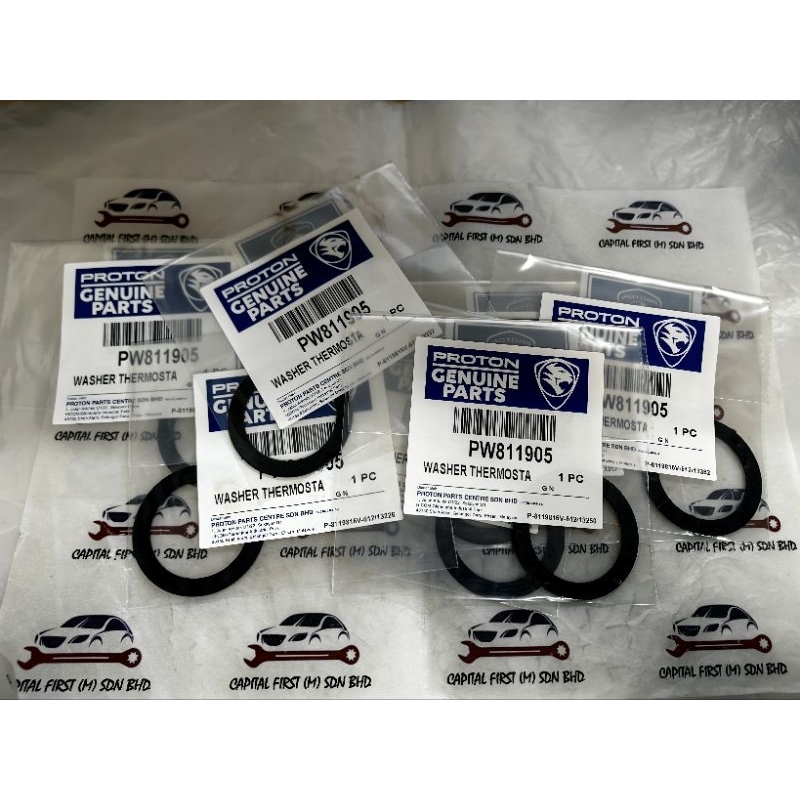 PW911211 THERMOSTAT 78'C/82'C PROTON BLM SAGA FLX GEN2 SATRIA NEO EXORA ...